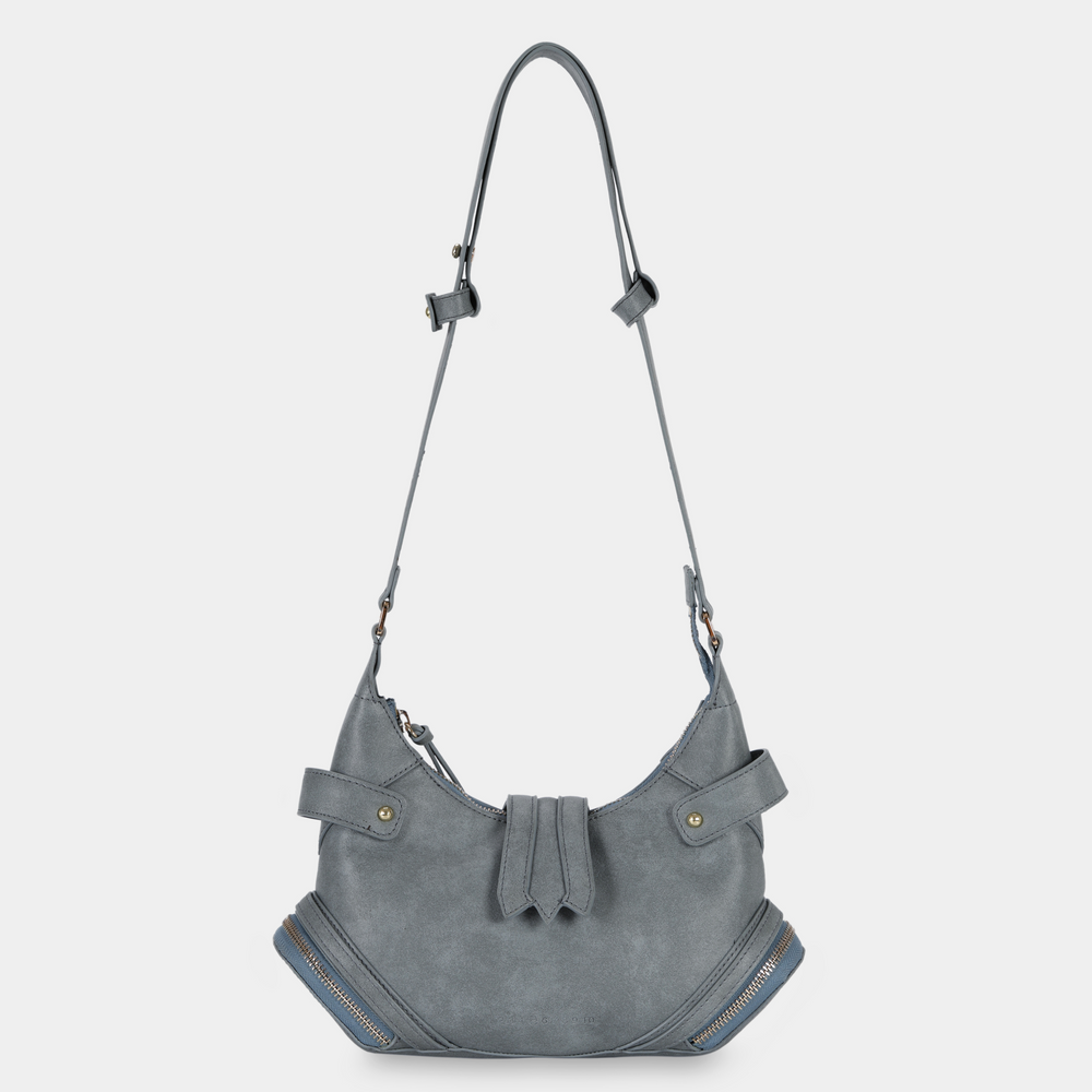 Bag 2-FACE Small size (S) in Cement Blue