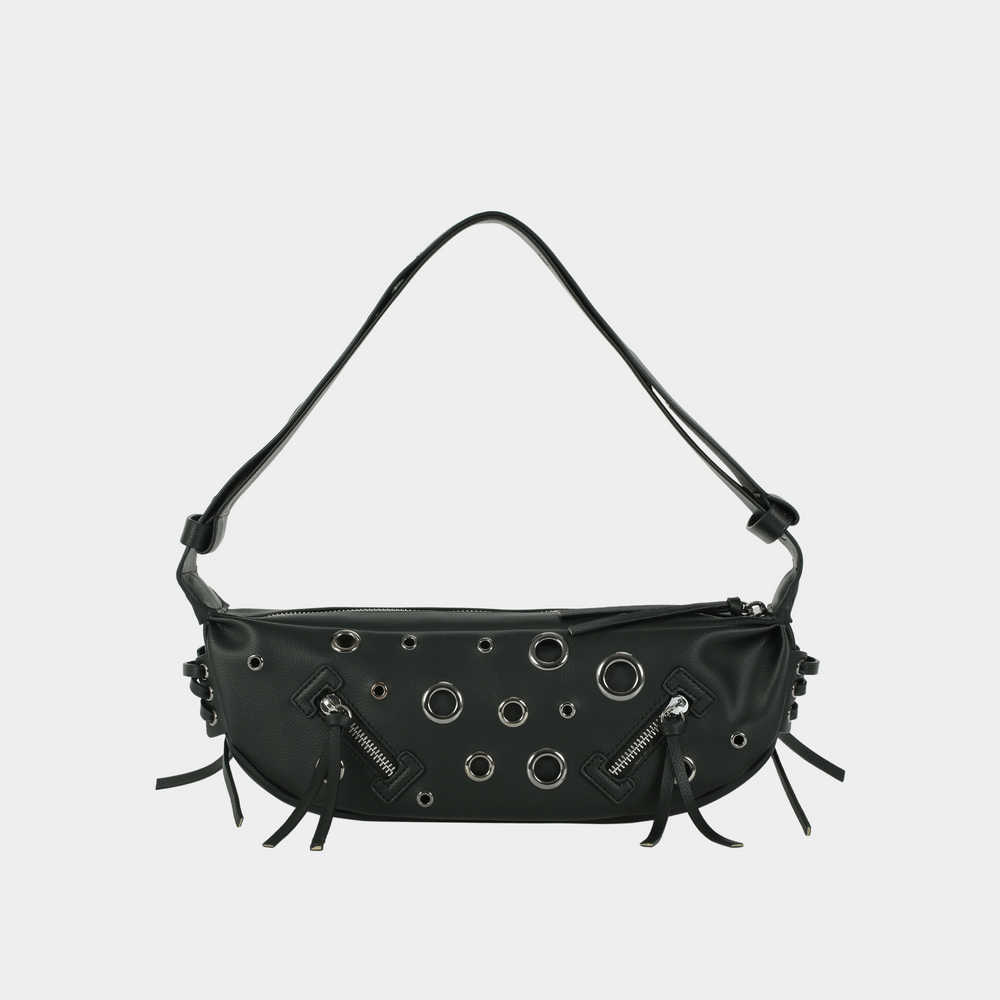 Bag LACE EYELET Medium size (M) in Black