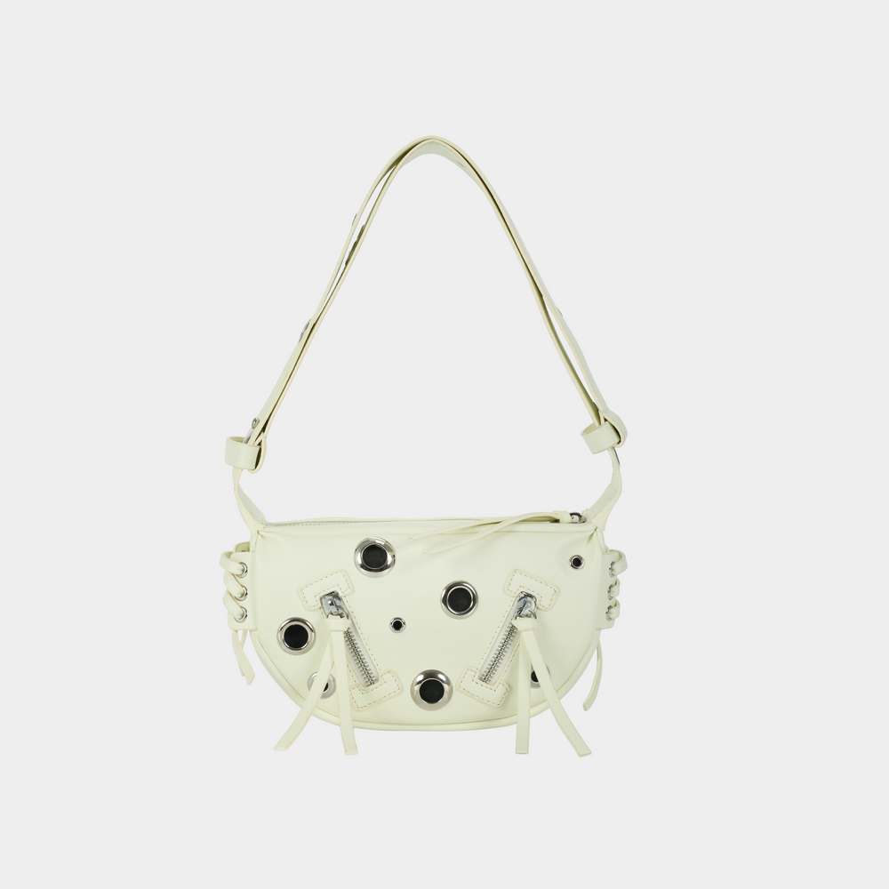 Bag LACE EYELET Small size (S) in White