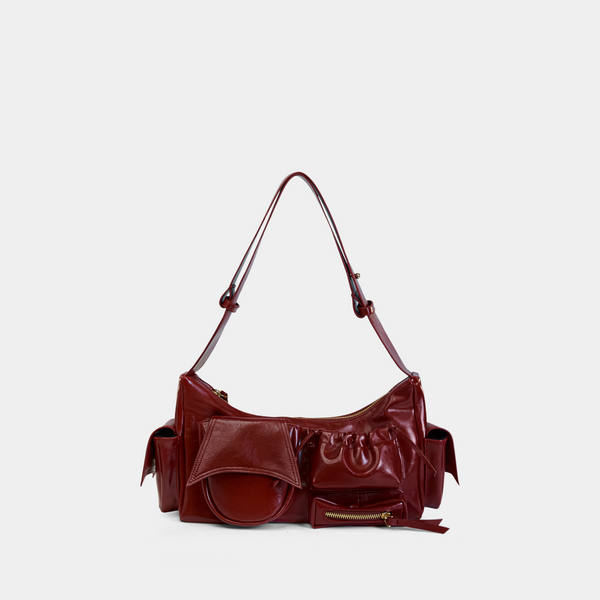 Bag C5-Pocket size (M) in Dark Red