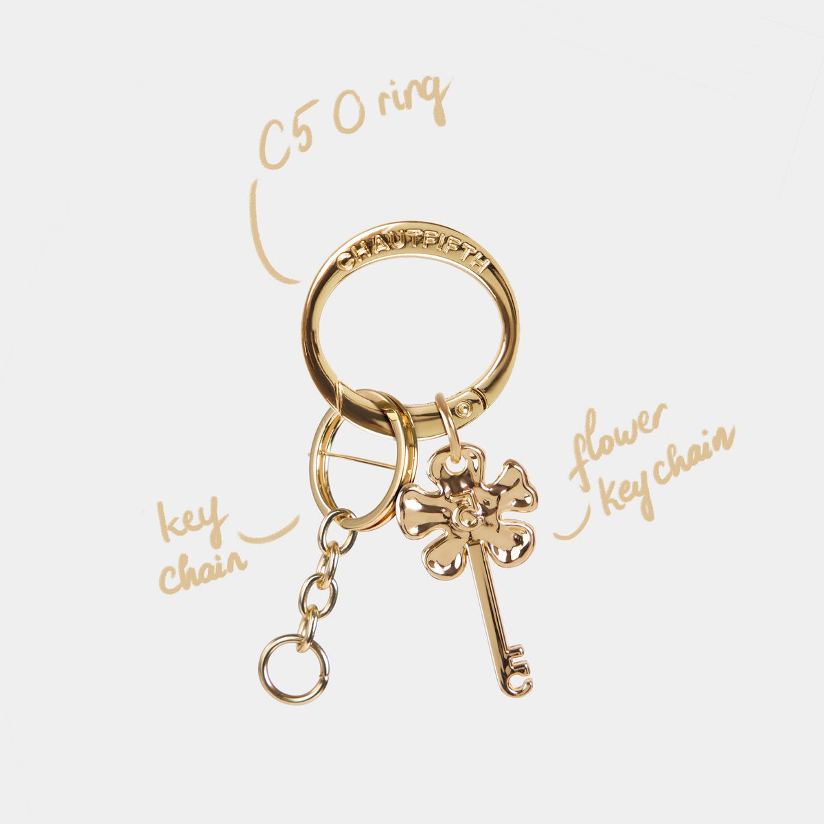 Combo Charm micro x Key chain flower