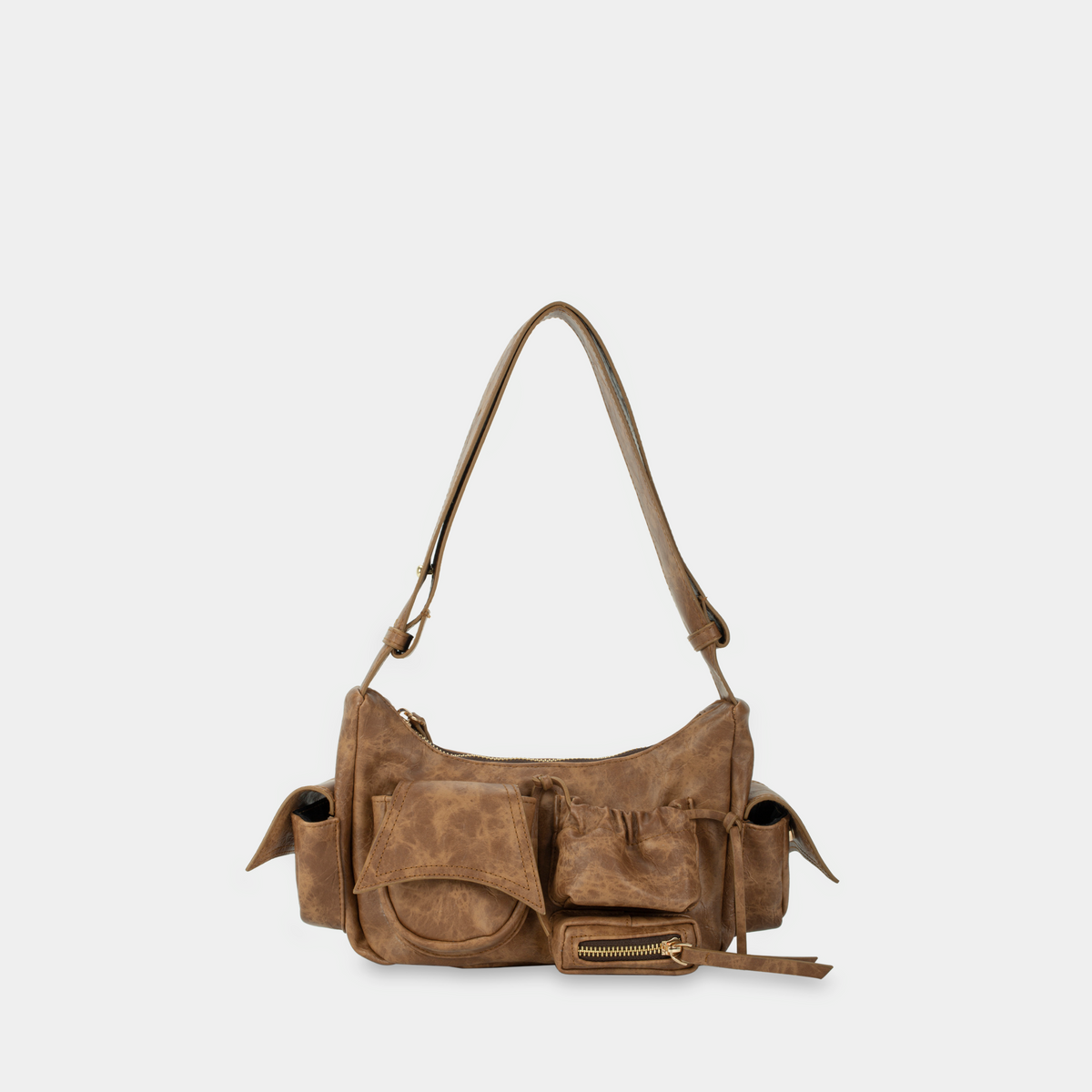 Bag C5-Pocket Small size (S) in Brown