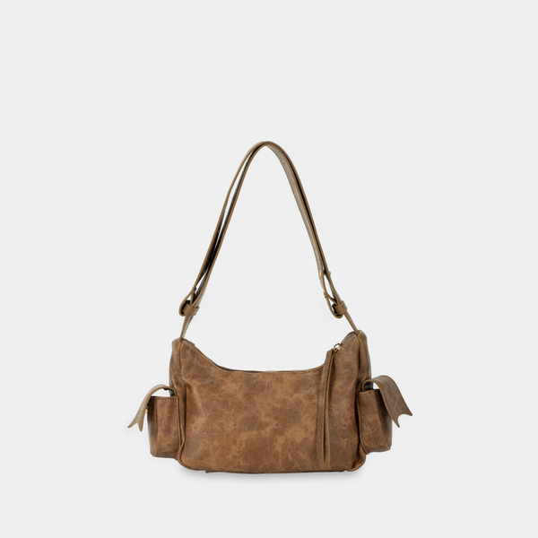 Túi xách C5-Pocket size nhỏ (S) màu đỏ đô – CHAUTFIFTH